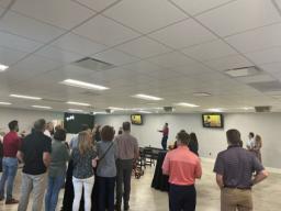 Guests congregating in our large event area for special events like ...