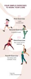 Four Simple Exercises To Work Your Core