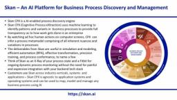 Skan - Process Discovery and Process Mining Software Overview