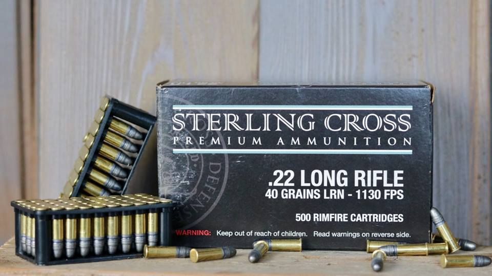 Sterling Cross Premium Ammunition 22lr | Rimfire Central Firearm Forum